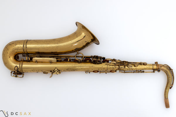 1951 47,xxx Selmer Super Balanced Action SBA Tenor Saxophone, Video ...
