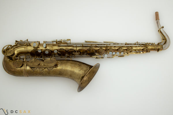 1947 King Super 20 Tenor Saxophone, First Series, Video, Overhaul – DC Sax