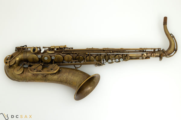 Ishimori Woodstone Tenor Saxophone, Unlacquered Finish – DC Sax