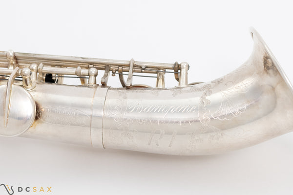 Rampone and Cazzani R1 Jazz Soprano Saxophone, Silver Plated, Video ...